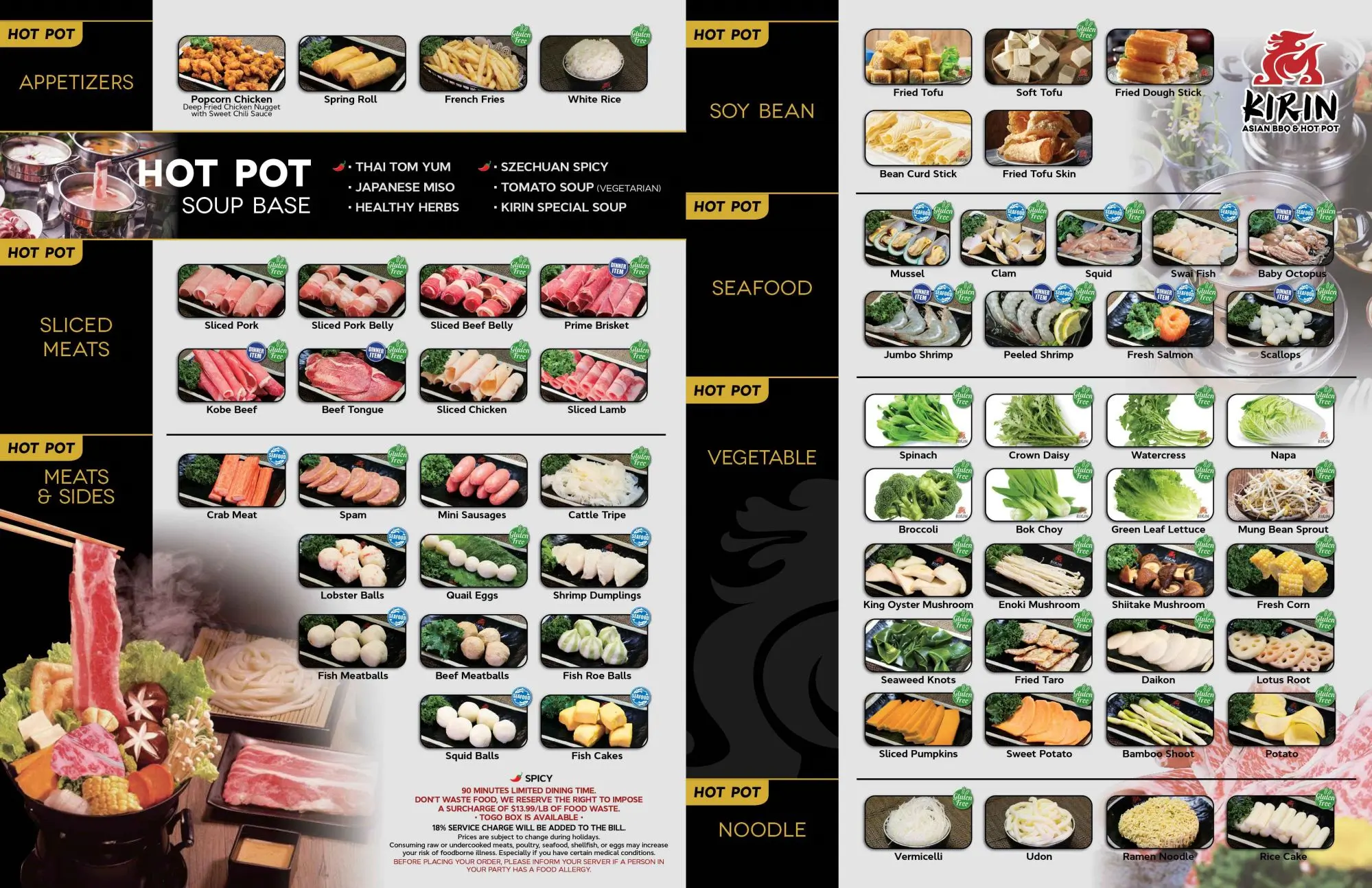 Kirin Asian BBQ and HotPot｜Online Order｜Springfield｜MA